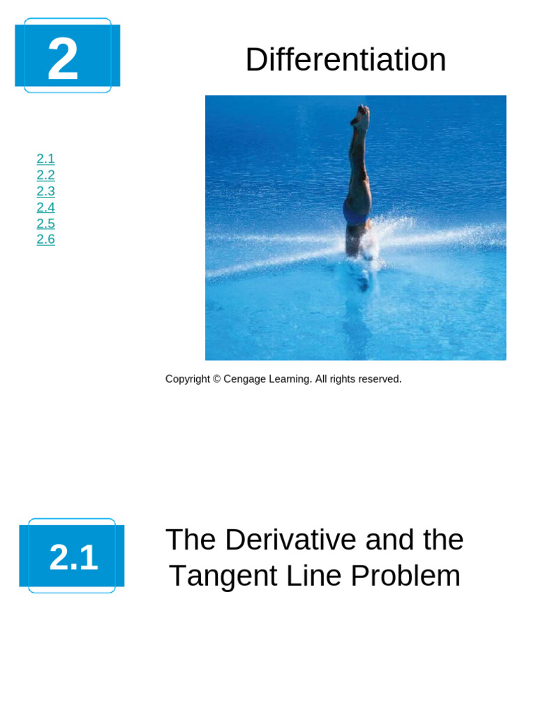 Understanding Derivatives and Tangents | PDF | Tangent | Derivative