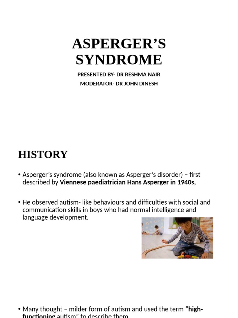 Understanding Asperger's Syndrome | PDF | Asperger Syndrome | Autism