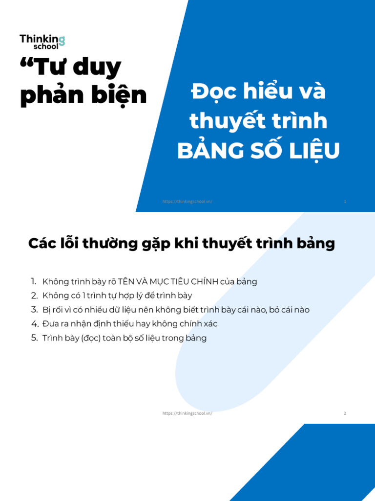 Doc Hieu Thuyet Trinh Bang | PDF