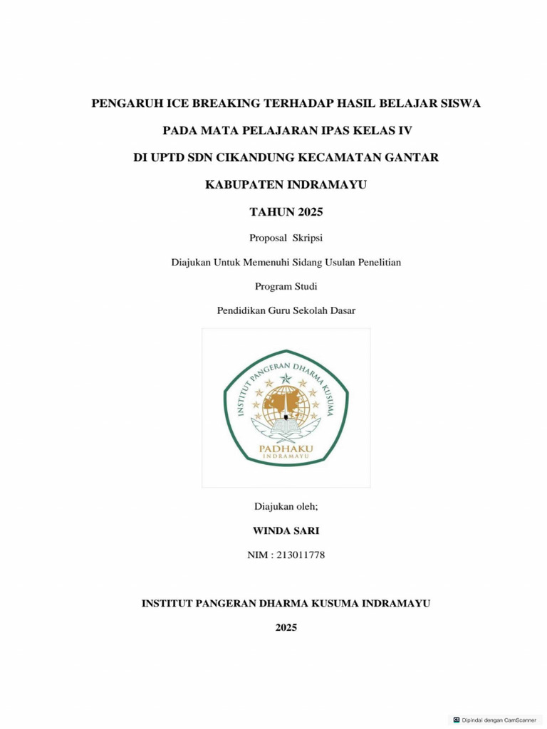 Revisi Proposal Winda | PDF