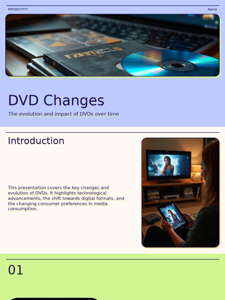 Evolution of DVDs and Consumer Trends | PDF | Dvd | Streaming Media