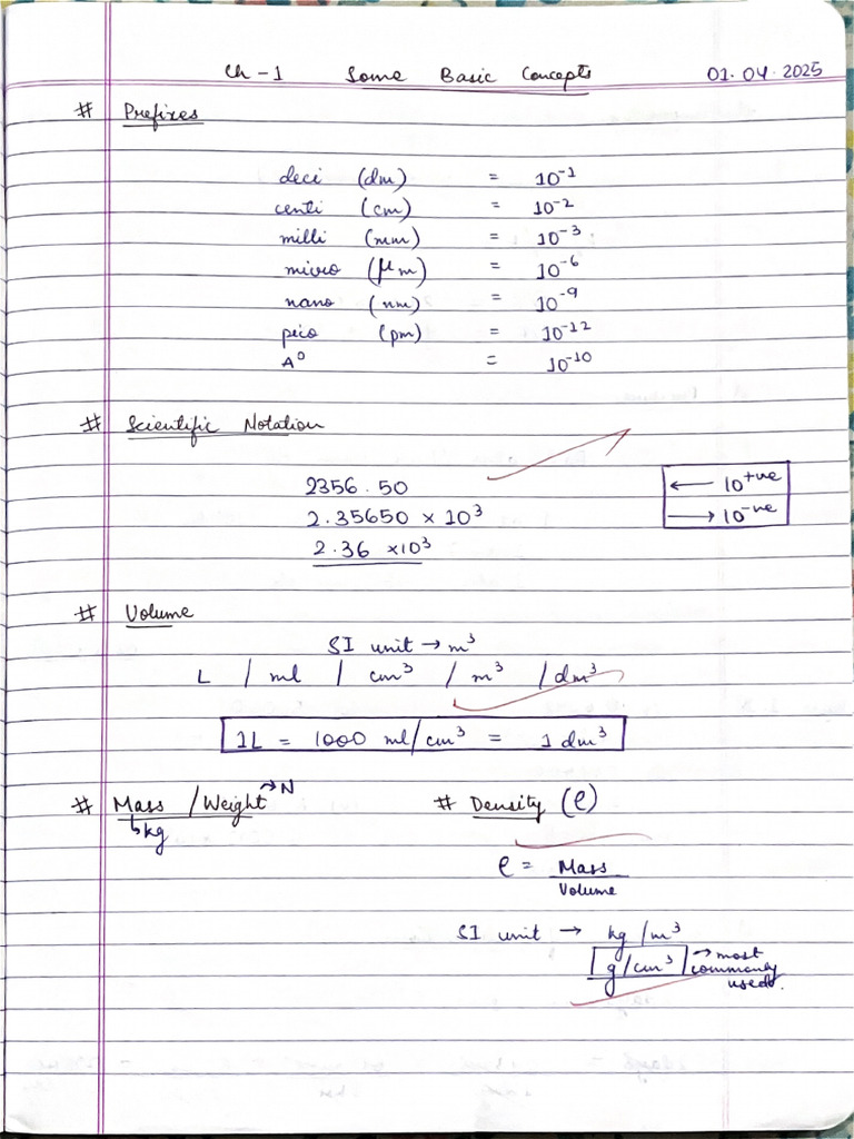 Chem Chapter1 | PDF