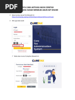 Panduan Daftar Cortex | PDF