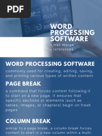 Creating MS Word Documents With Page Breaks, Auto Tables of Contents, Mail Merge, and References ...