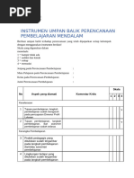 LK Modul 5 - Telaah RPP | PDF