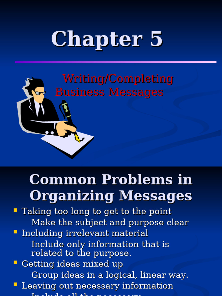 Organizing Business Messages Effectively | PDF | Pronoun | Cognitive ...