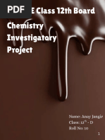 Human Hair's Role in Chocolate Production | PDF | Chocolate | Cysteine
