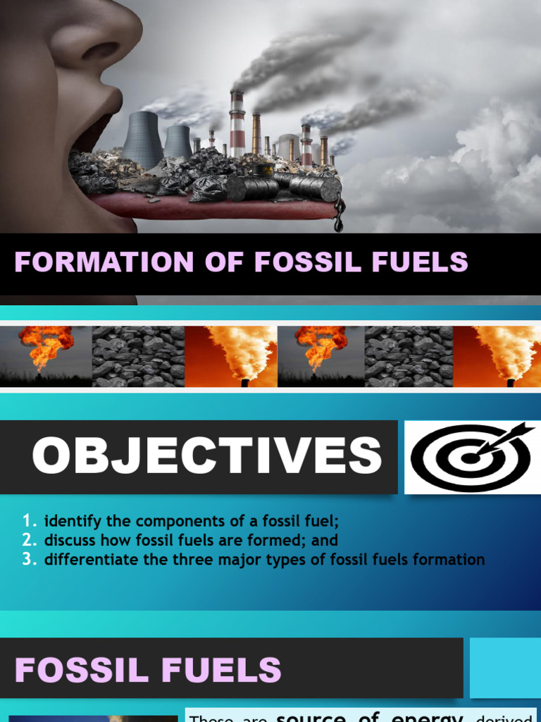 ES Q1 Week 5 Part II - Formation of Fossil Fuels | PDF | Coal | Petroleum