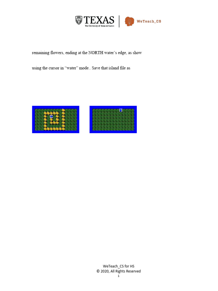 Jeroo Lab C: Flower Spiral Exercise | PDF