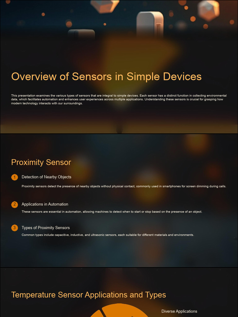 4.0 Overview of Sensors in Simple | PDF | Sensor | Humidity