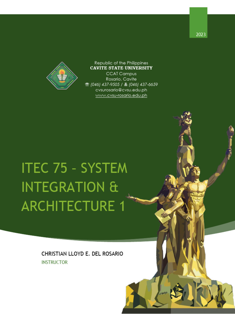 ITEC-75-System-Integration-Architecture | PDF | Software Development Process | System