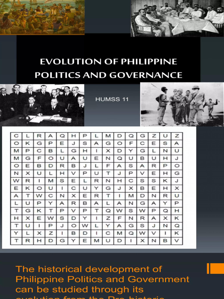 Evolution of The PHIL GOVERNMENT For STUDENTS | PDF
