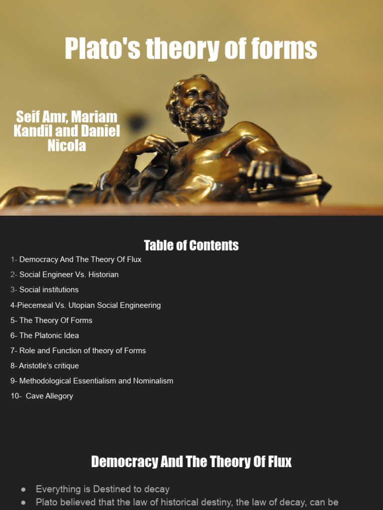 Understanding Plato's Theory of Forms | PDF | Existence | Plato