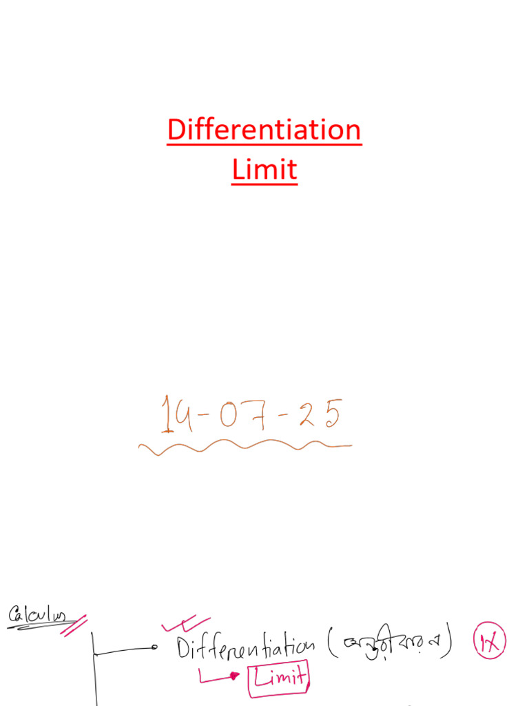 Limit Pdf