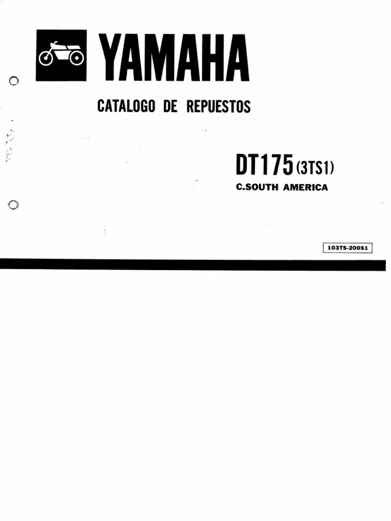 CPRV Yamaha Dt175 1990 3ts1 | PDF