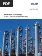 Sulzer Structured Packings PDF | PDF | Distillation | Stainless Steel