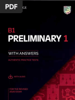 Cambridge B1 Preliminary (PET) - Exam 1 - Speaking | PDF