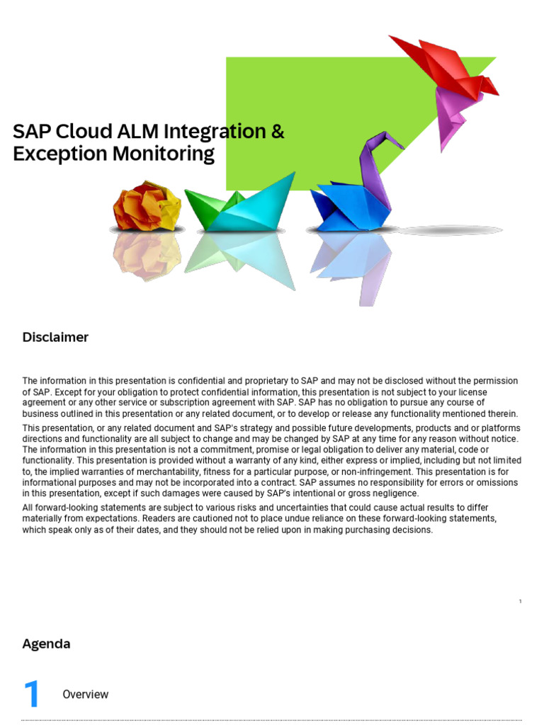 Integration & Exception Monitoring | PDF | Cloud Computing | Analytics