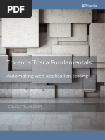 Tosca | PDF | Transmission Control Protocol | Parameter (Computer Programming)