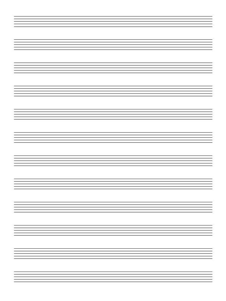 Notenbalken Blanco | PDF