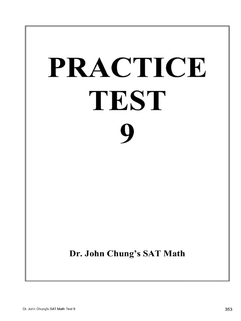 DR John Test 9 | PDF