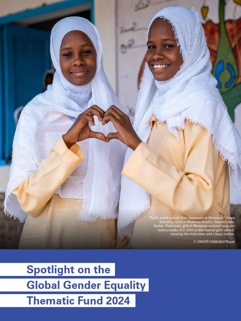 UNICEF Global Gender Equality Fund 2024 | PDF | Gender Equality ...
