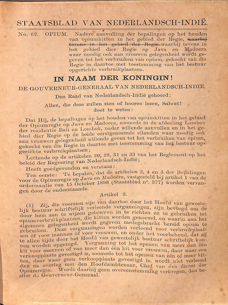 1901-Stbld Nomor 62 | PDF