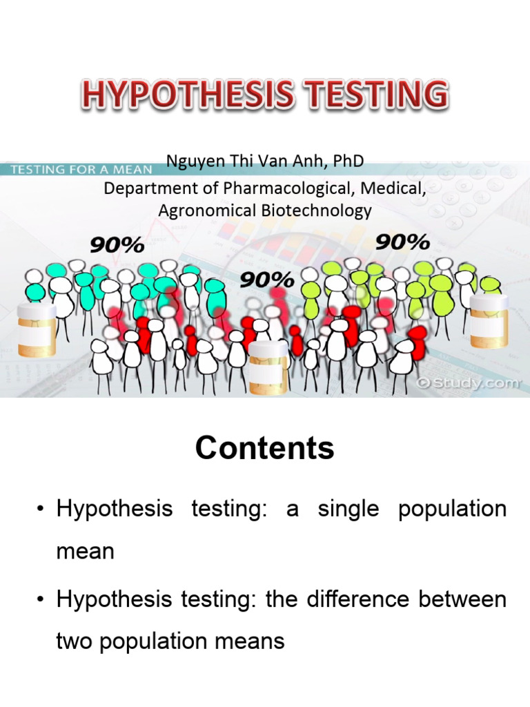7.hypothesis Testing 2 | PDF | Hypothesis | Statistical Significance