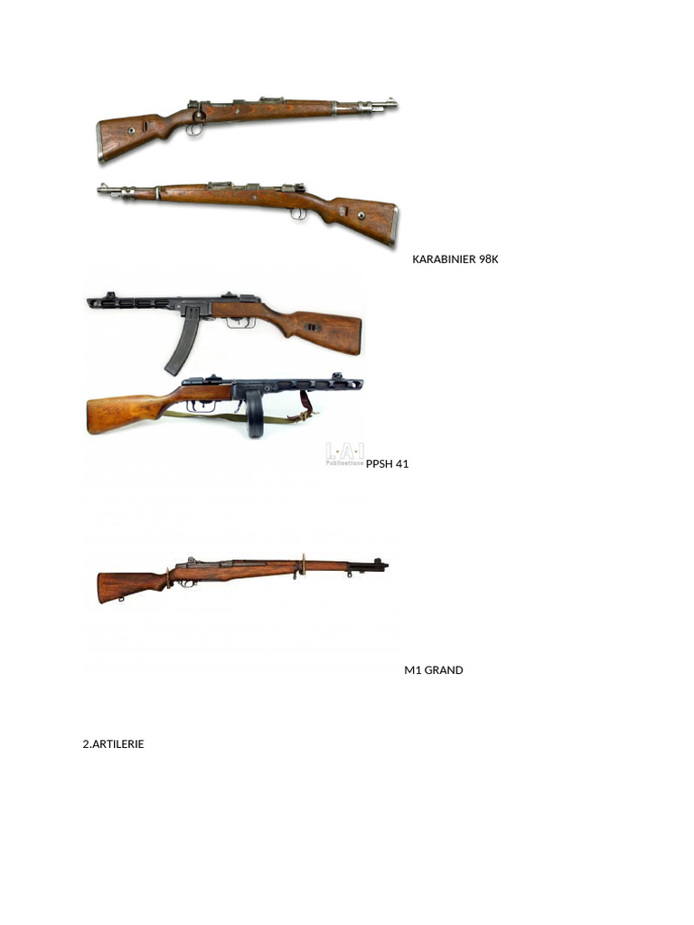 Armament in WW2 | PDF