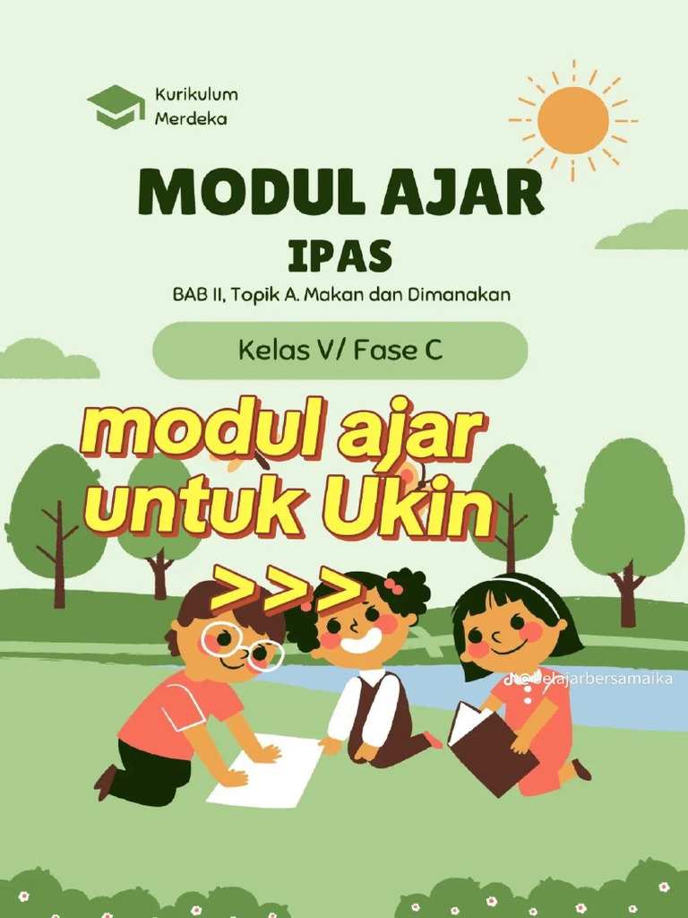 Modul Ajar Ipas Ukin | PDF