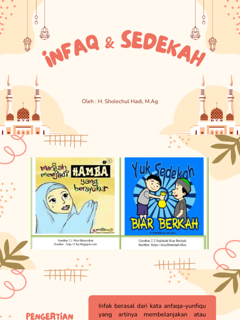 Pengertian Infaq dan Sedekah dalam Islam | PDF