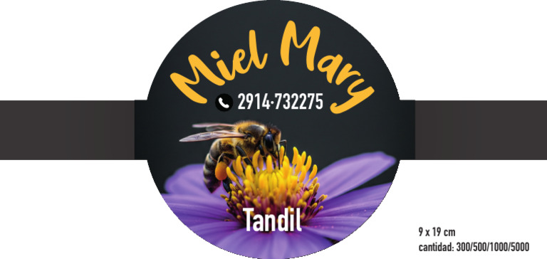 Sticker Miel Pura2 | PDF