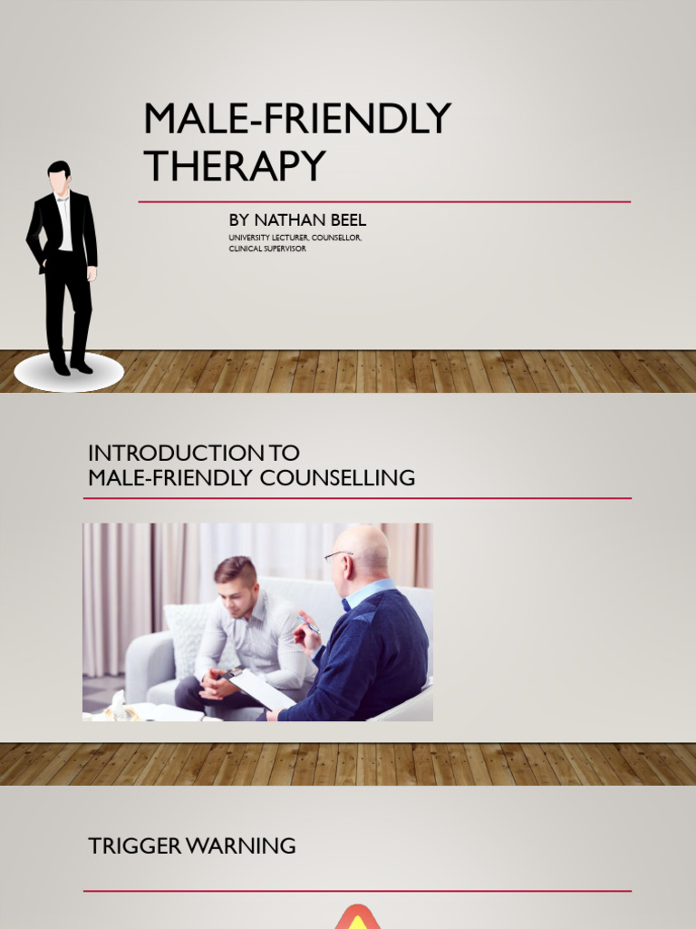 Male-Friendly Counseling Strategies | PDF | Psychotherapy | Gender Studies