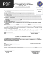 NSS Form | PDF
