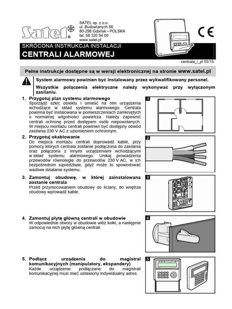 Instrukcja INTEGRA 64 | PDF