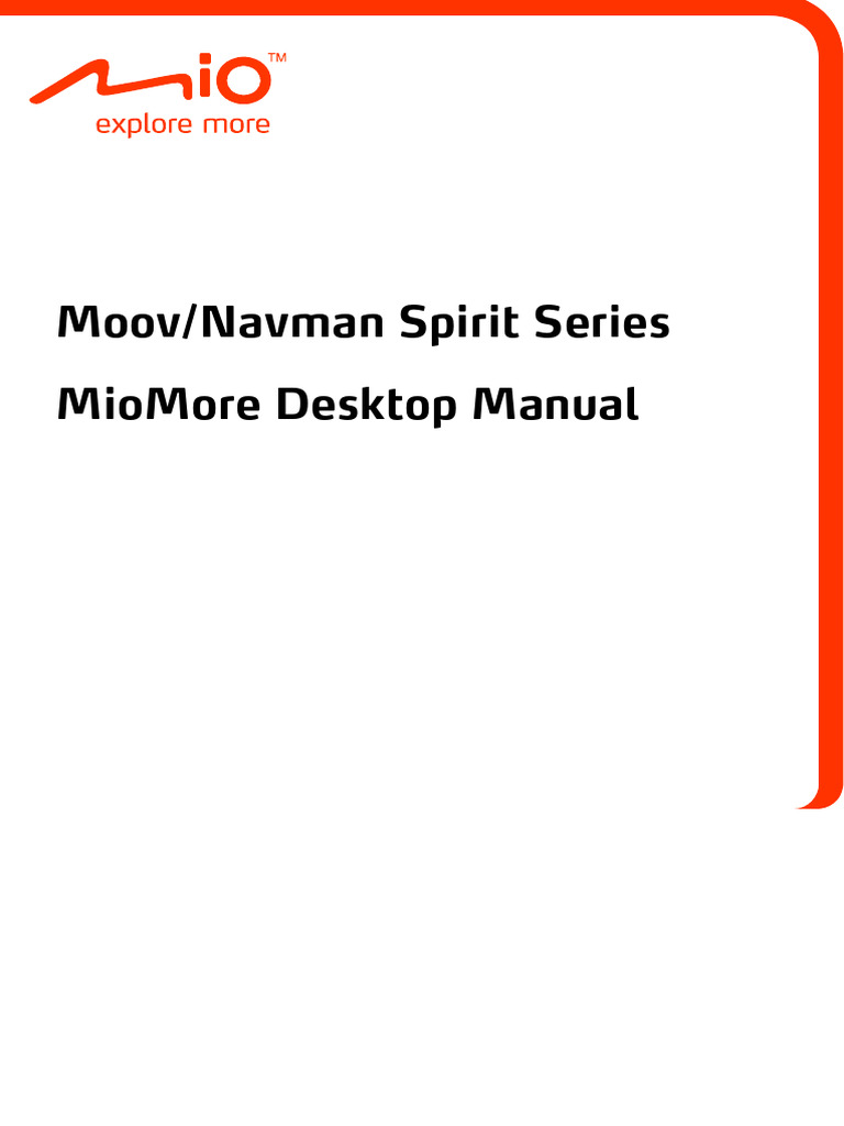 Moov-Navman Spirit MMD Manual En | PDF | Icon (Computing) | Microsoft Windows
