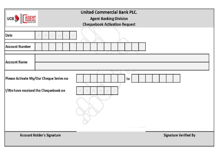 Cheque Book Active | PDF