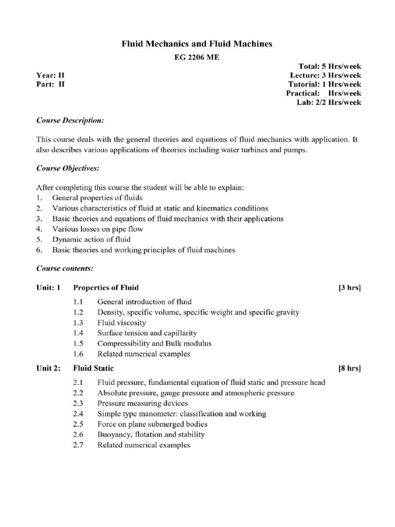 Fluid Mechanics & Machines Notes - Provide by Sudip Raut - WWW ...