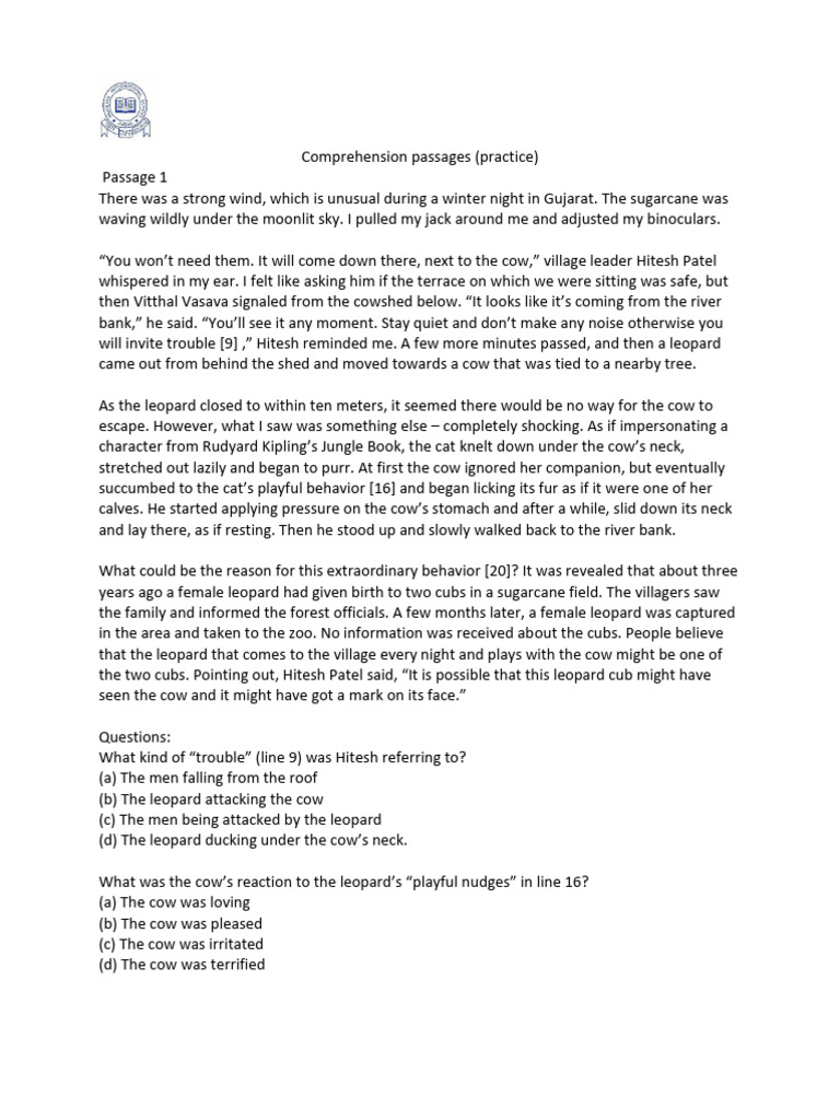 Comprehension Practice Passages for Students | PDF | Waste | Recycling
