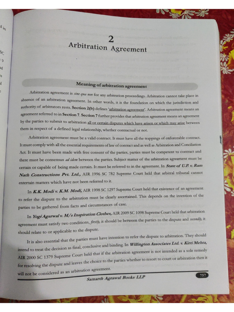 ADR Samarth | PDF | Arbitration | Arbitral Tribunal