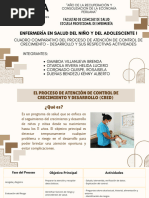 Qué es el CRED en salud infantil | PDF