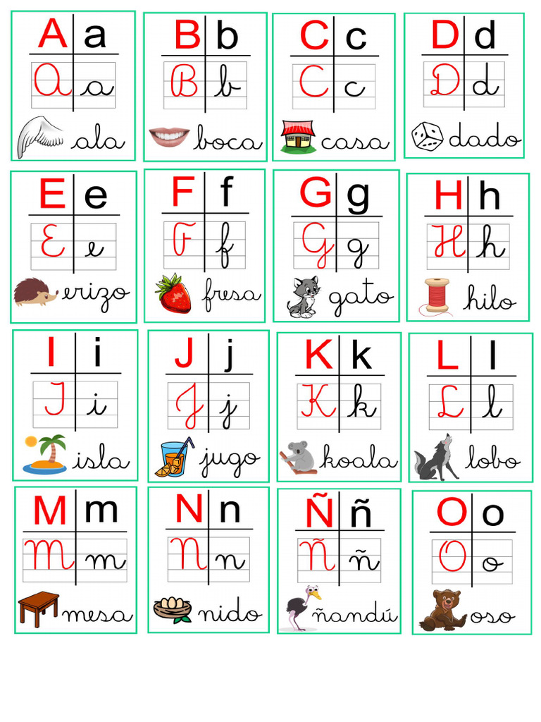 Abecedario PDF | PDF