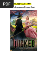 Wicked Script | PDF | Wizard Of Oz (Character) | Oz (Franchise)