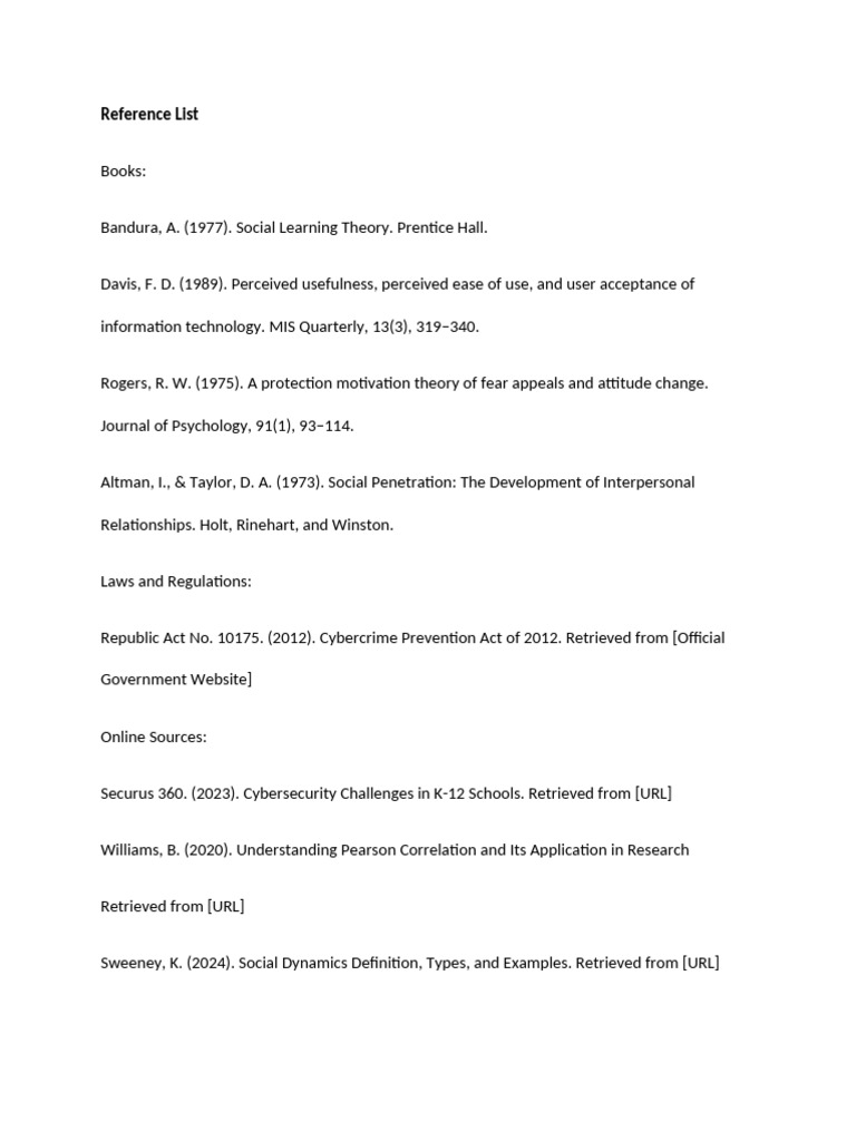 Reference List-WPS Office | PDF