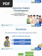 Contoh Bentuk Instrumen Asesmen Formatif, Sumatif, Diagnostik | PDF