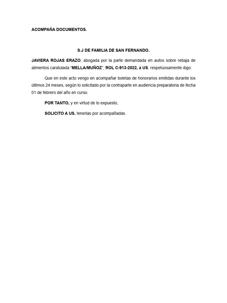 Acompaña Boletas | PDF