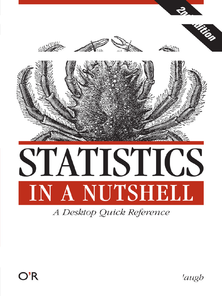 Statistics in A Nutshell (A Desktop Quick Reference) (2nd Edition) Boslaugh | PDF | Student's T ...