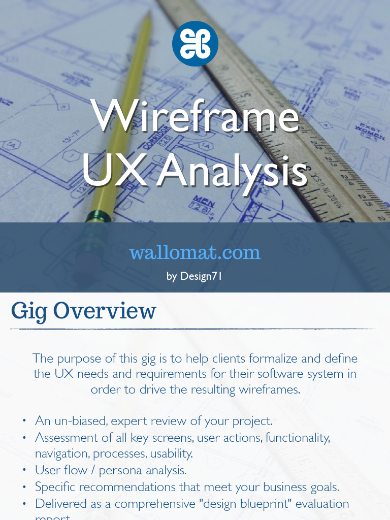 Wireframe UX Analysis For Wallomat | PDF | Computing