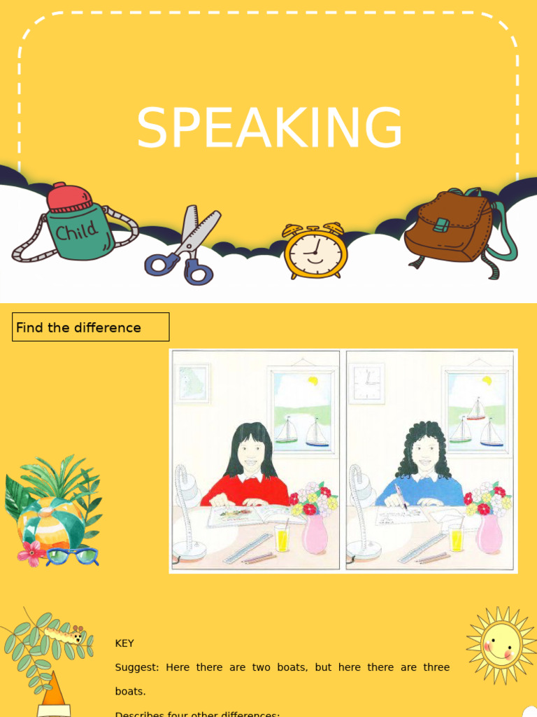 Speaking Activities for Students | PDF