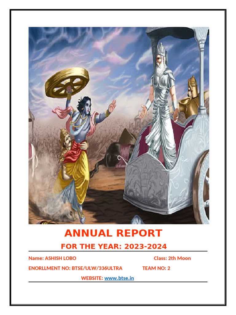 Annual Report of Robotics II | PDF